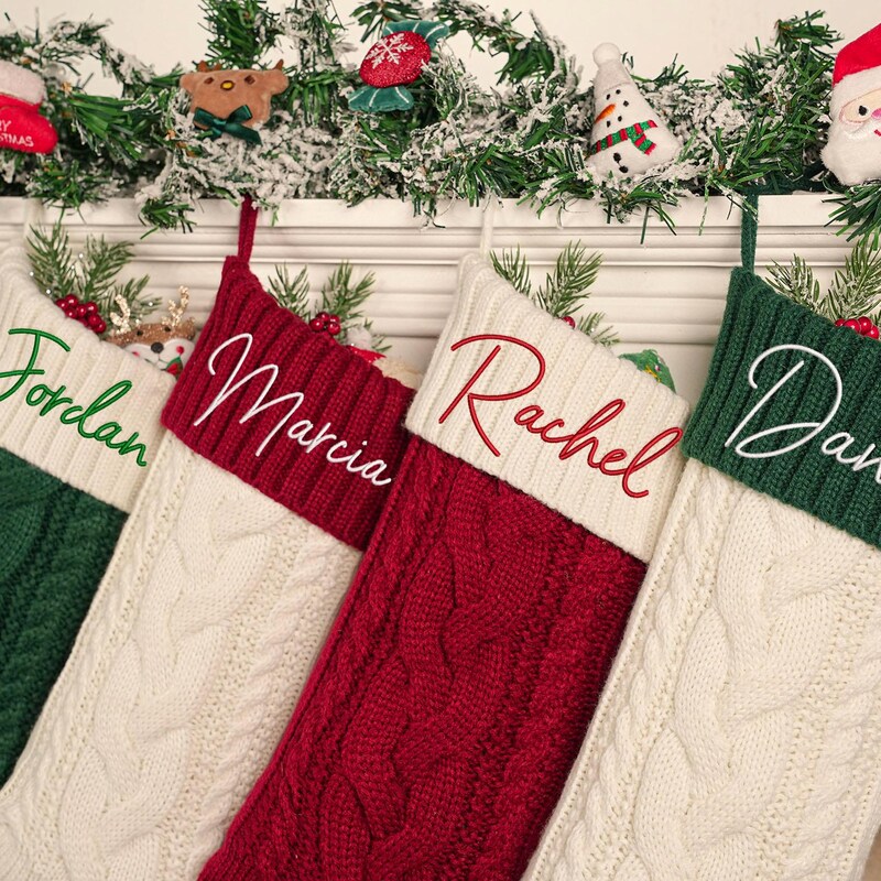 Personalized Christmas Stockings - Etsy