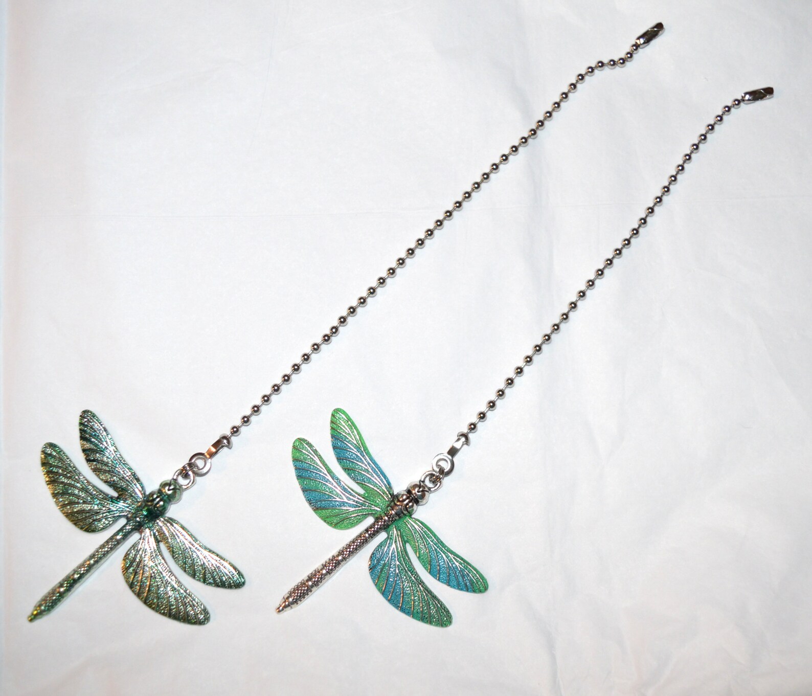 Dragonfly Ceiling Fan Pull Light Pull Chain Antique Silver - Etsy