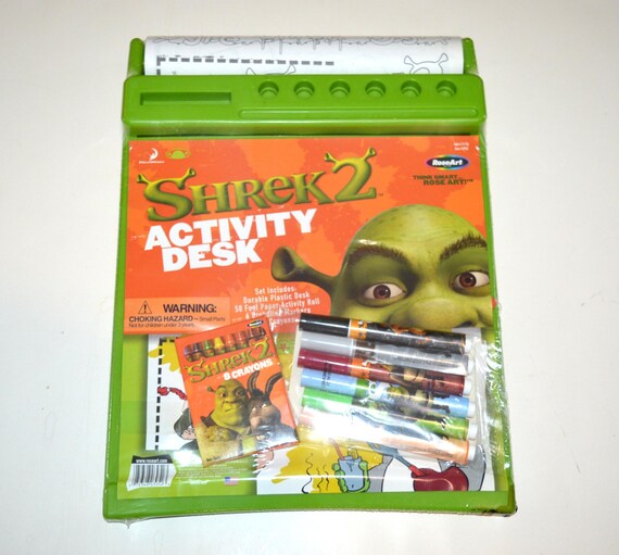 Vintage Shrek 2 Activity Sets for Kids, Old Stock New… - Gem
