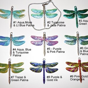 Dragonfly Ceiling Fan Pull, Light Pull Chain, Antique Silver With ...