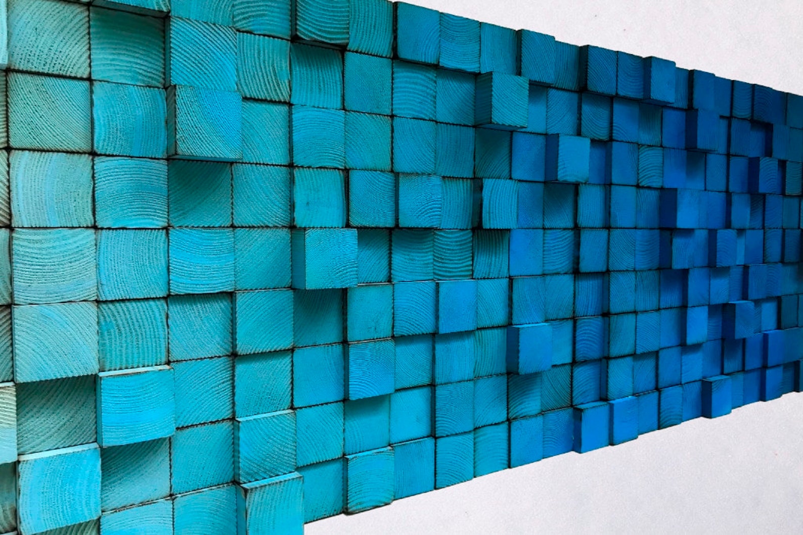 Wood Wall Art Wood Sound Diffuser Reclaimed Wood Art - Etsy