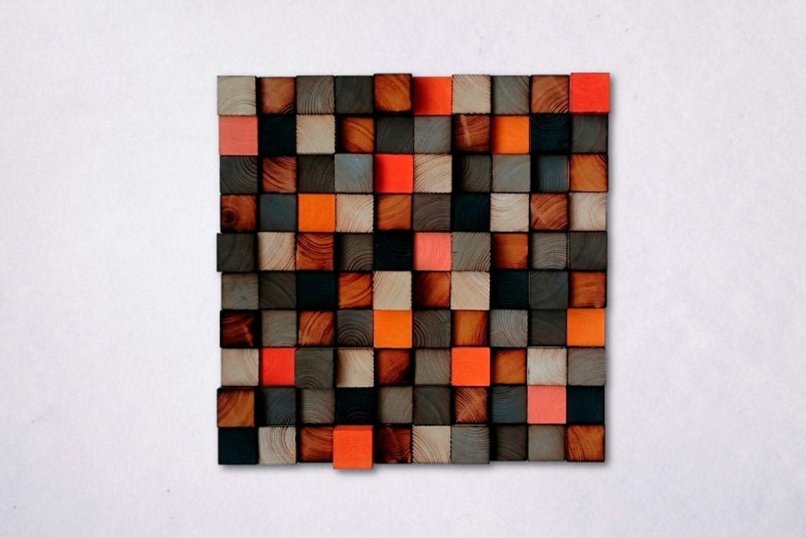 Wood Wall Art Abstract Wall Art Wood Artwork | Etsy