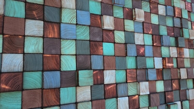 Abstract Painting on Wood Reclaimed Wood Art Sculpture | Etsy