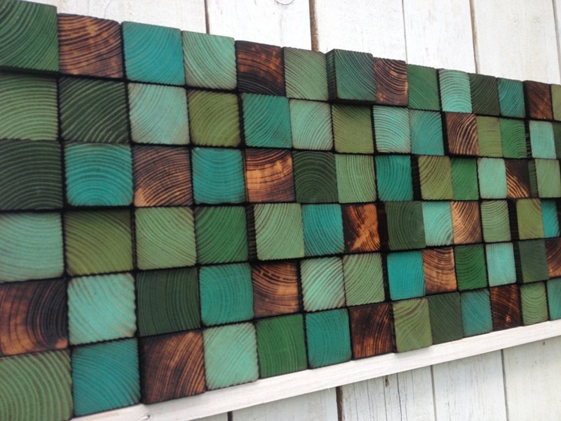Wood Wall Art Reclaimed Wood Wall Sculpture | Etsy