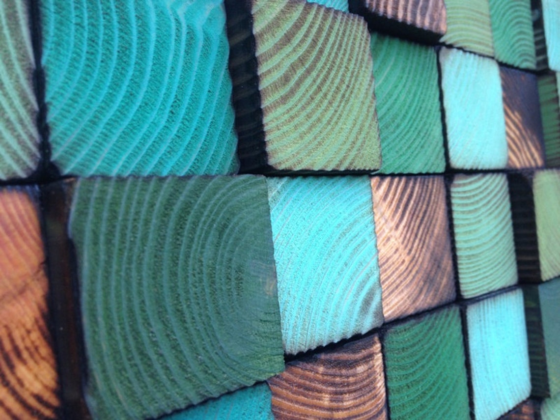 Wood Wall Art Reclaimed Wood Wall Sculpture | Etsy