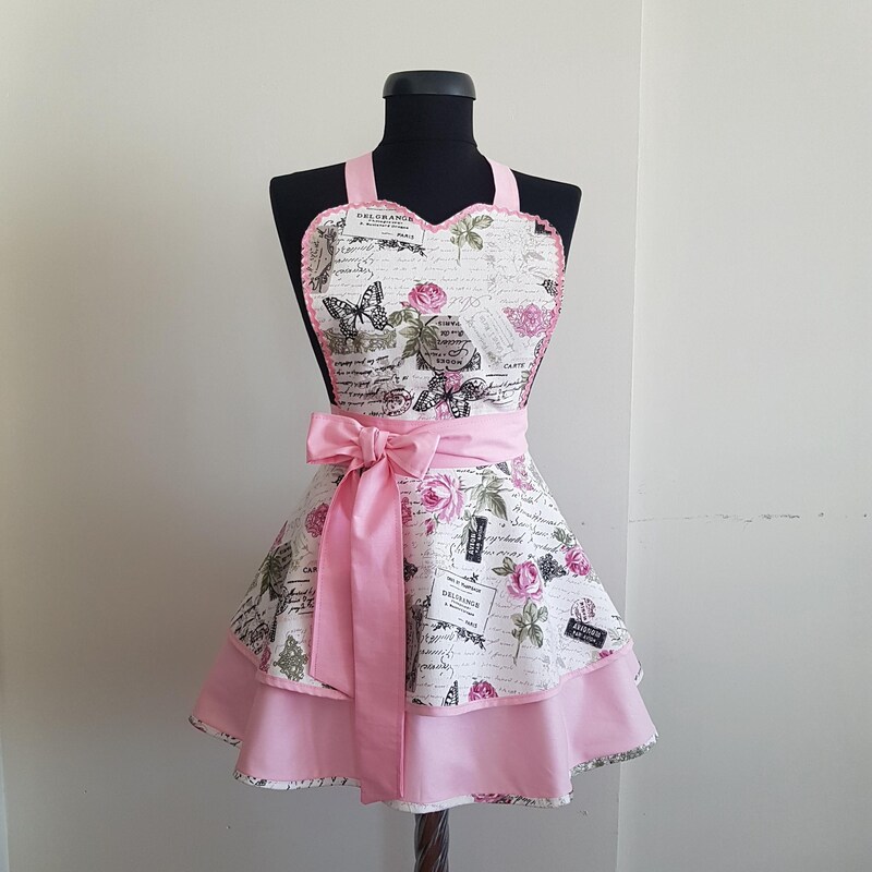 Shabby Chic Aprons - Etsy