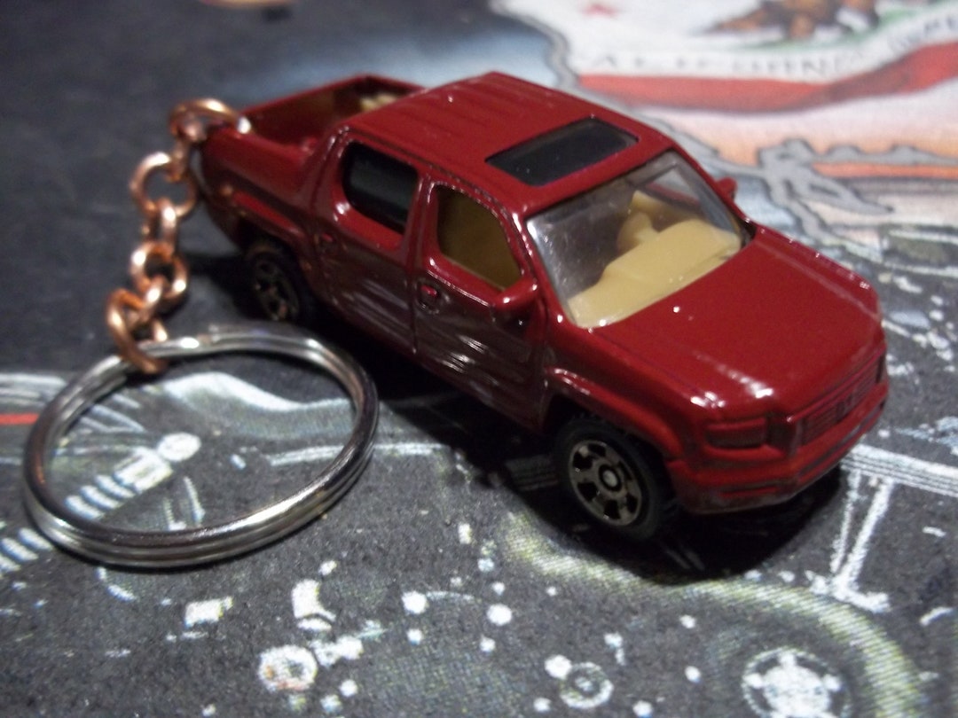 Custom Made Keychain,2007 Honda Ridgeline Pick up Truck,gloss Maroon ...