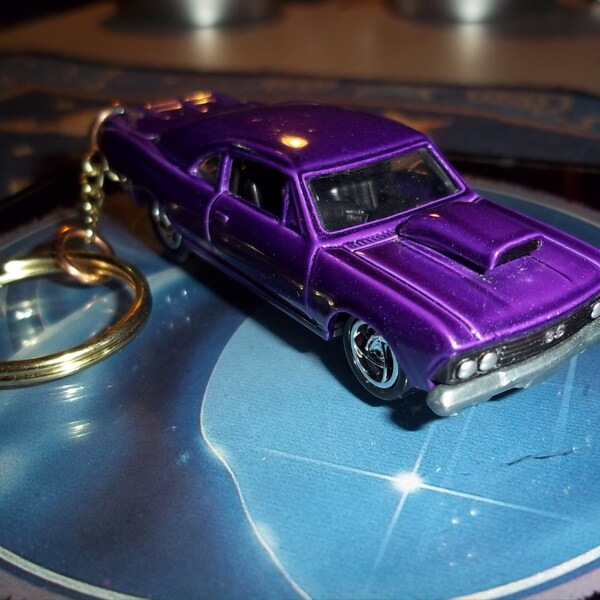 1966 Chevy Keychain - Etsy