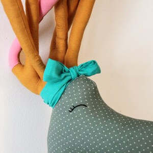 Plush Cuddly Little Elk Colorful - Etsy