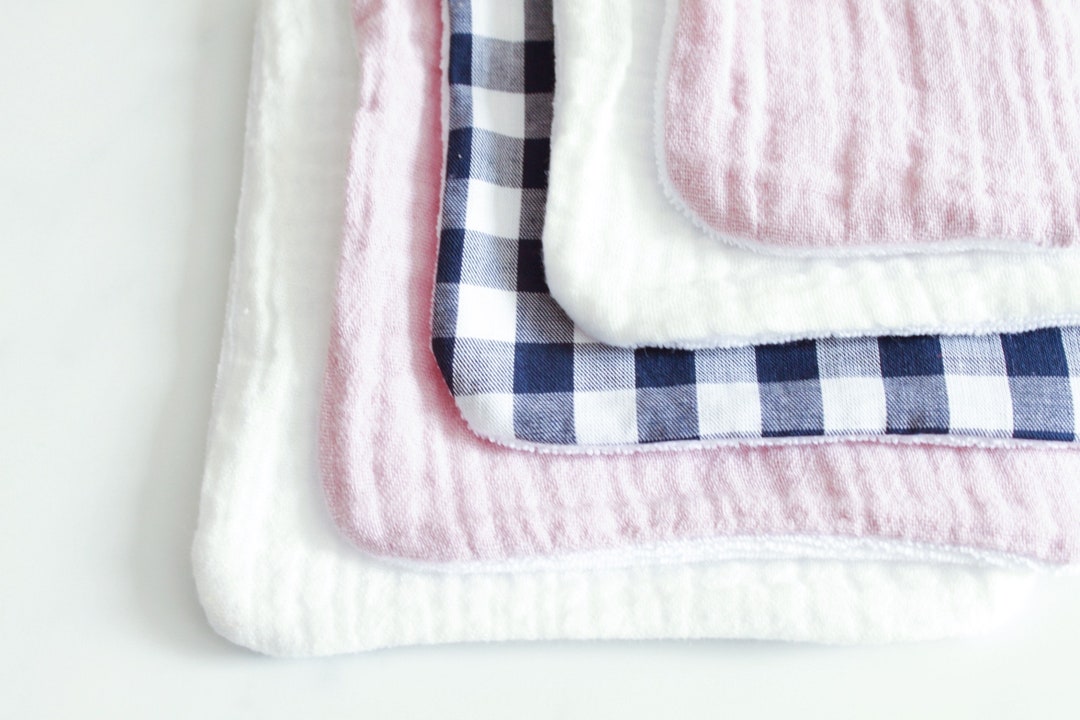 Set of 7 Washable Wipes in Organic Sponge, Washable Wipe, Washable ...