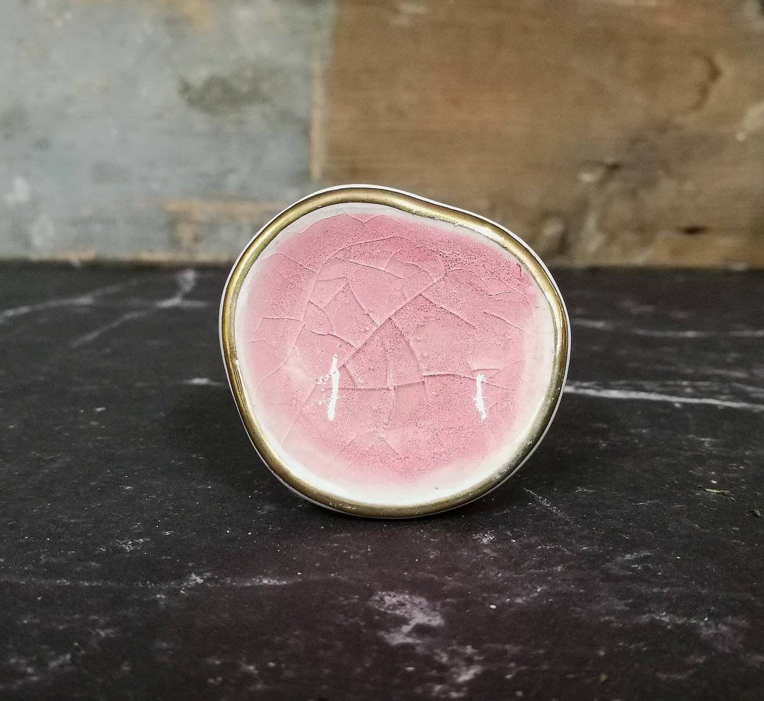 Cracked Glaze Ceramic Cabinet Knob Drawer Pull Handle - Etsy