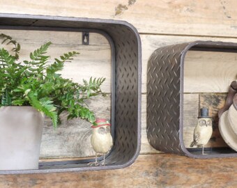 Industrial Floating Shelves - Etsy