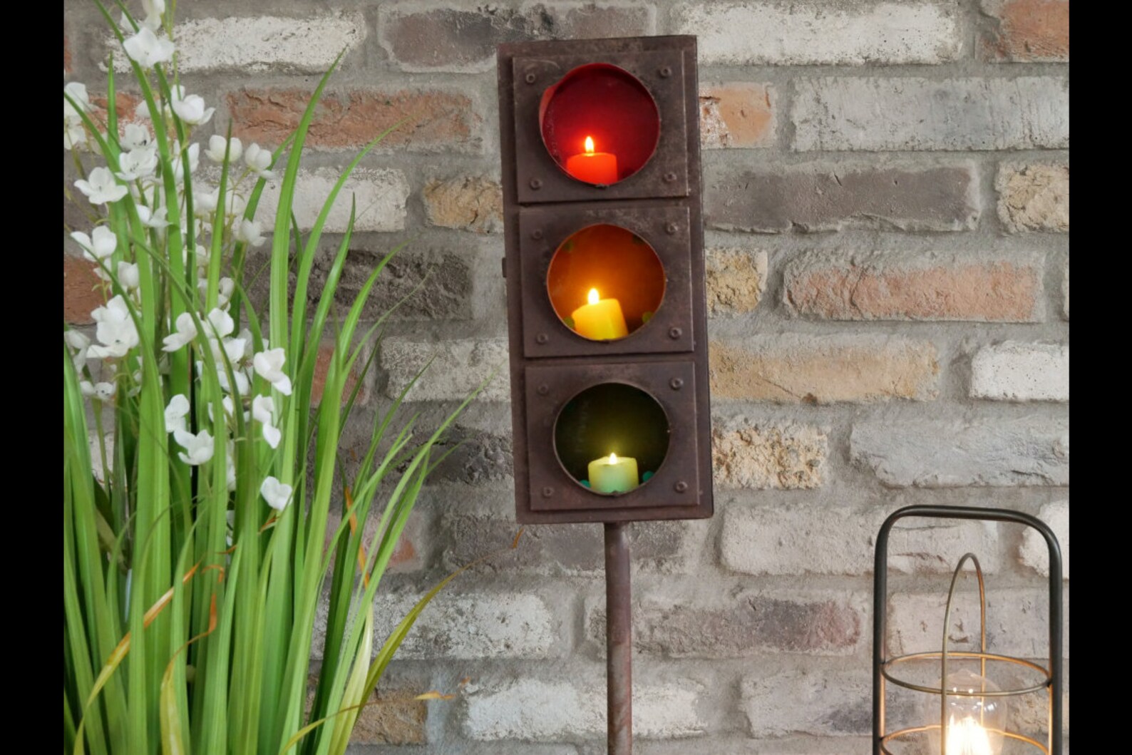 Self-standing Traffic Light Candle Holder 3-candle-capacity - Etsy
