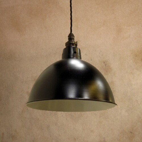 Industrial Factory Shade Enamel Ceiling Lighting - Etsy