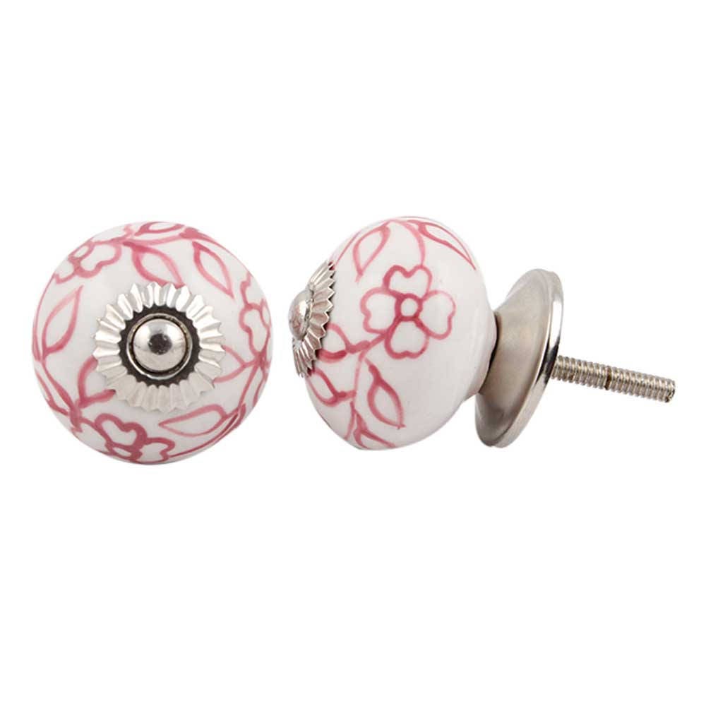 Vintage Ceramic Knobs Ornamental Door Knobs Various Red & - Etsy Israel