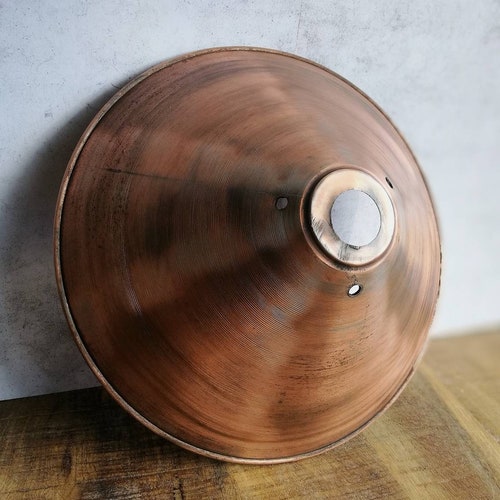 100% Copper Lamp Shade - Etsy