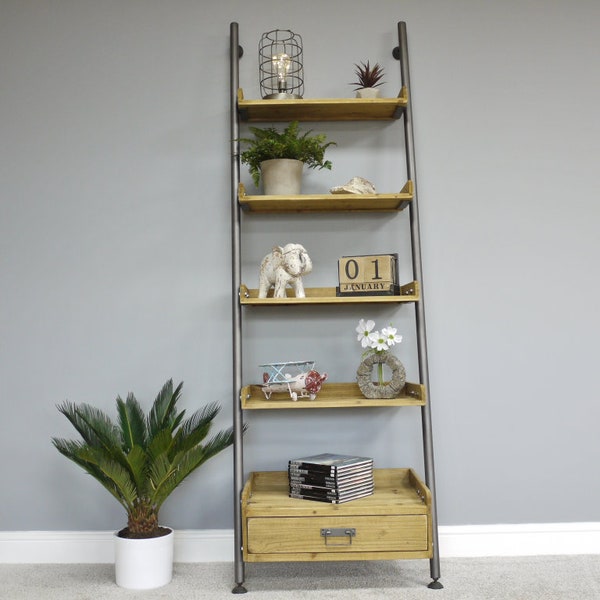 Wooden Ladder Shelf - Etsy