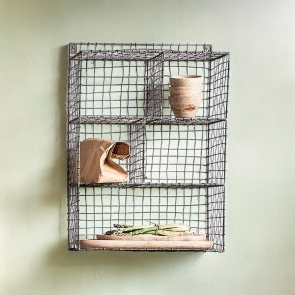 Metal Mesh Shelf - Etsy