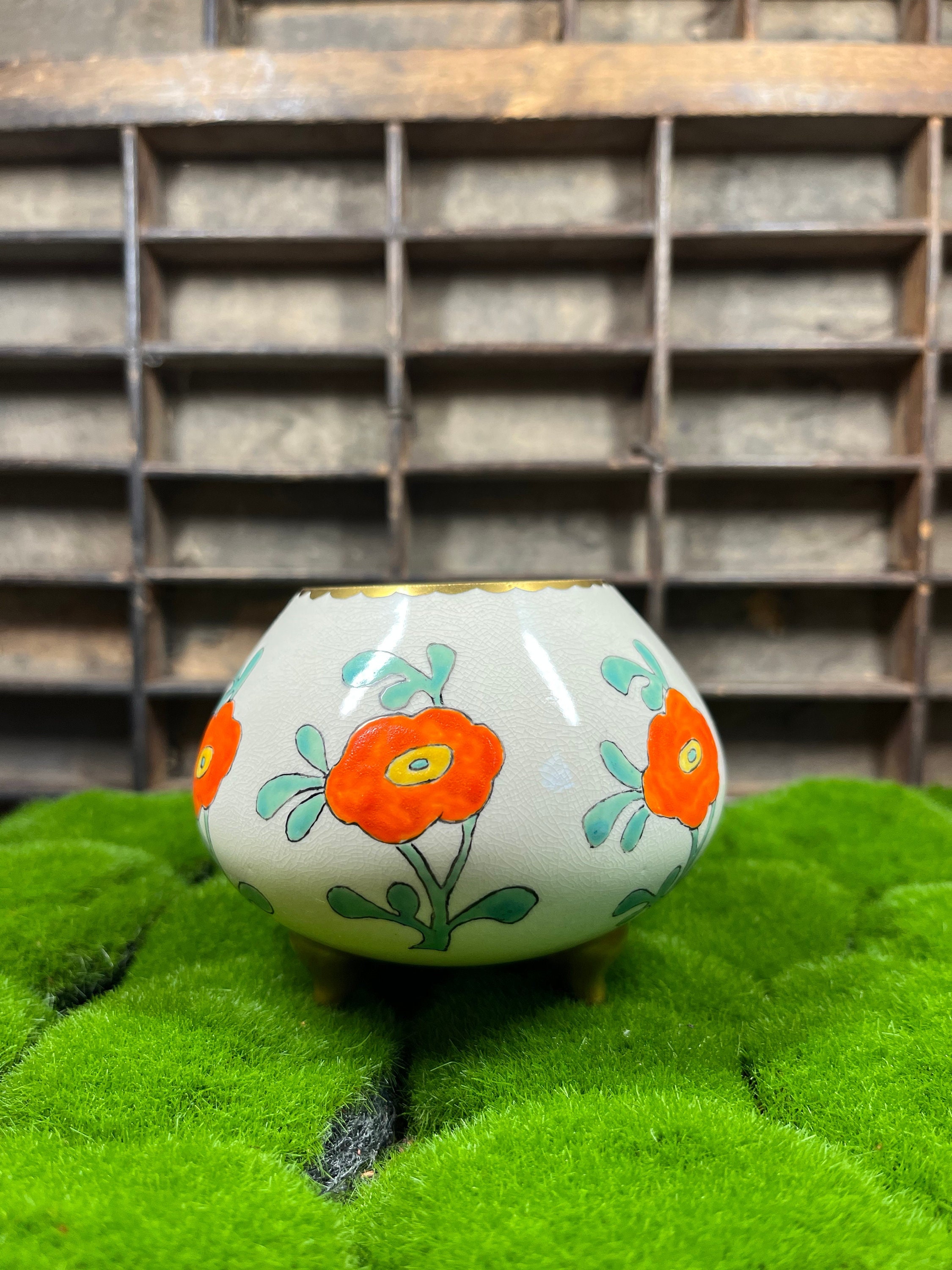 Vintage Hazel Macdonald Three-footed Bowl - 1934 - Etsy