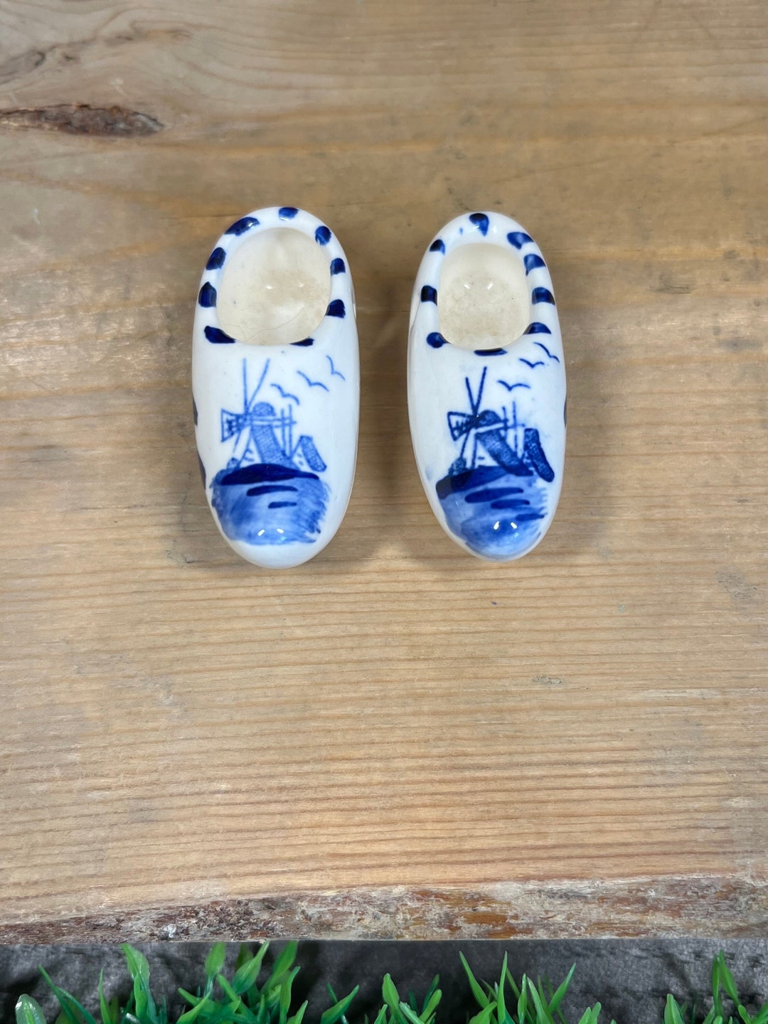 Miniature Delft Clogs - Vintage - Collectible - Holland - Etsy
