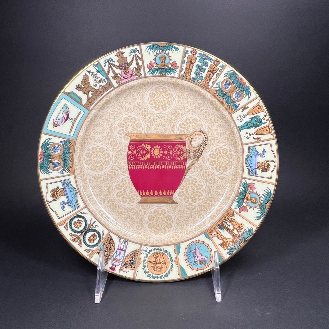 Vintage Gucci Italian Porcelain Mural Plate - 1980s - Etsy