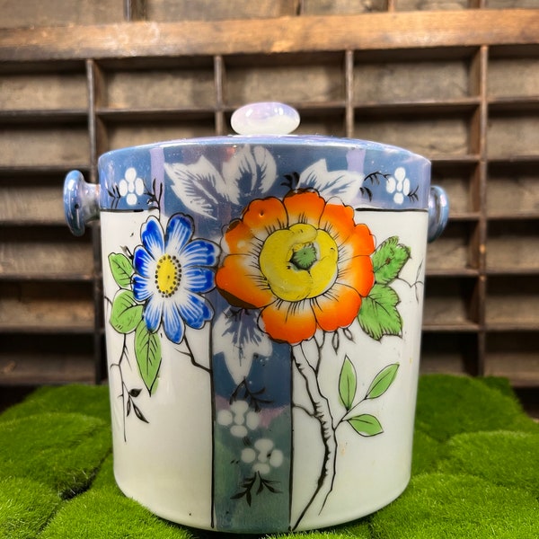 Lusterware Jar - Etsy