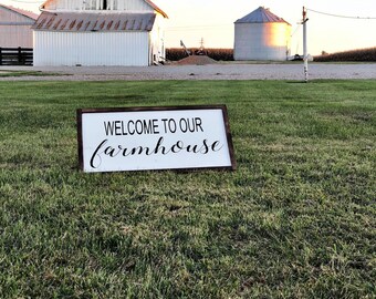 Farmhouse sign | Etsy