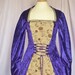 Purple Medieval Wedding Dress,renaissance Dress, Pagan Dress,custom ...