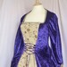 Purple Medieval Wedding Dress,renaissance Dress, Pagan Dress,custom ...