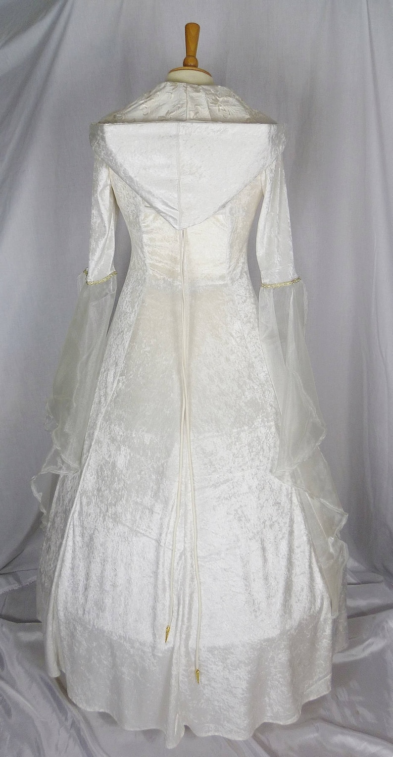 Medieval Wedding Dress Renaissance Bridal Gown Custom Made - Etsy