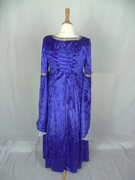 Vestidos De Princesa Medieval Morados Disfraz De Dama Medieval Doña