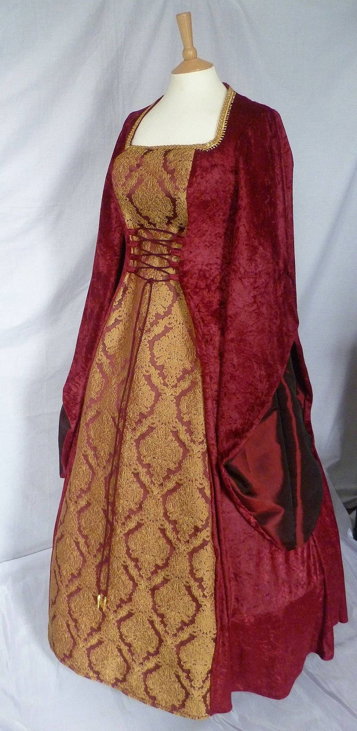 Medieval Dress Renaissance Gown Wedding Dress Custom Made - Etsy