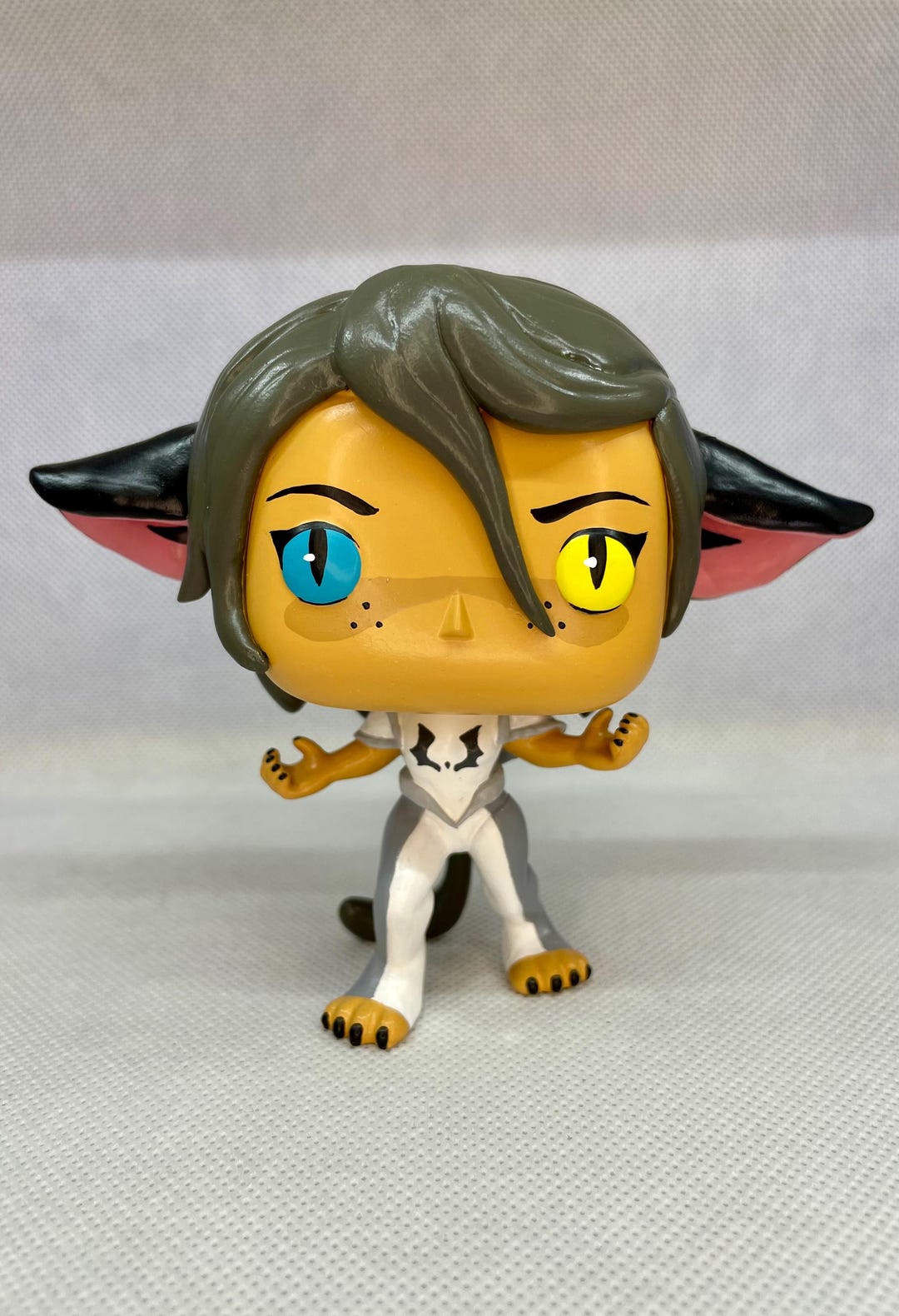 Chipped ‘awakened’ Catra She-ra Custom ‘pop’ Figurine - Etsy