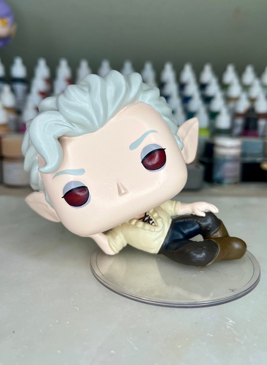 NEW Astarion BG3 Custom Funko Pop *now With Custom Box* - Etsy