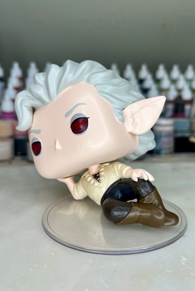 NEW Astarion BG3 Custom Funko Pop *now With Custom Box* - Etsy