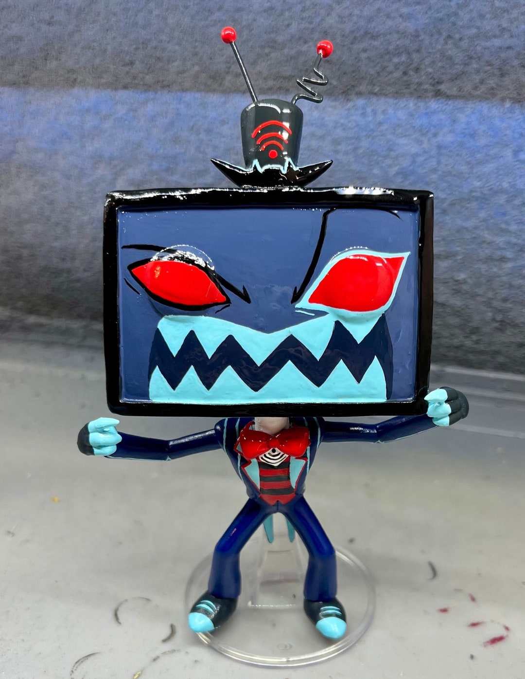 Vox hazbin Hotel Custom Funko Pop new - Etsy