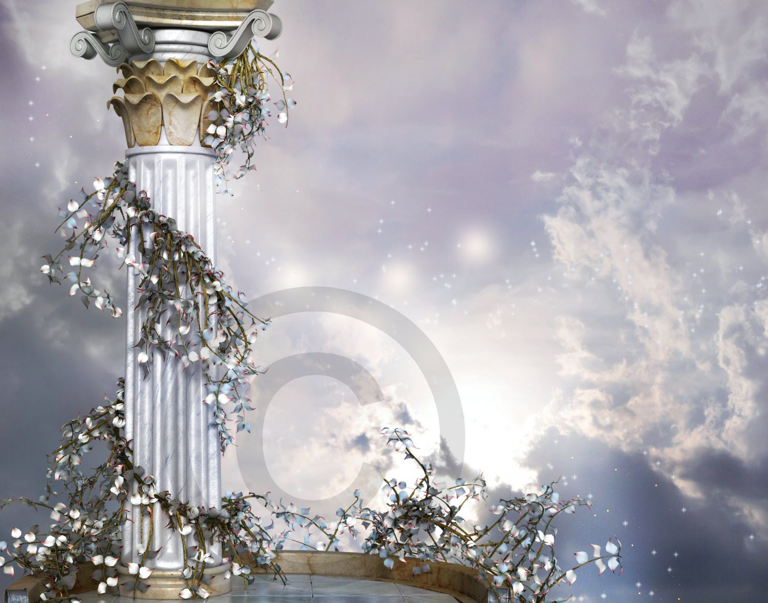 Celestial Angel Realm PNG Graphics - Etsy