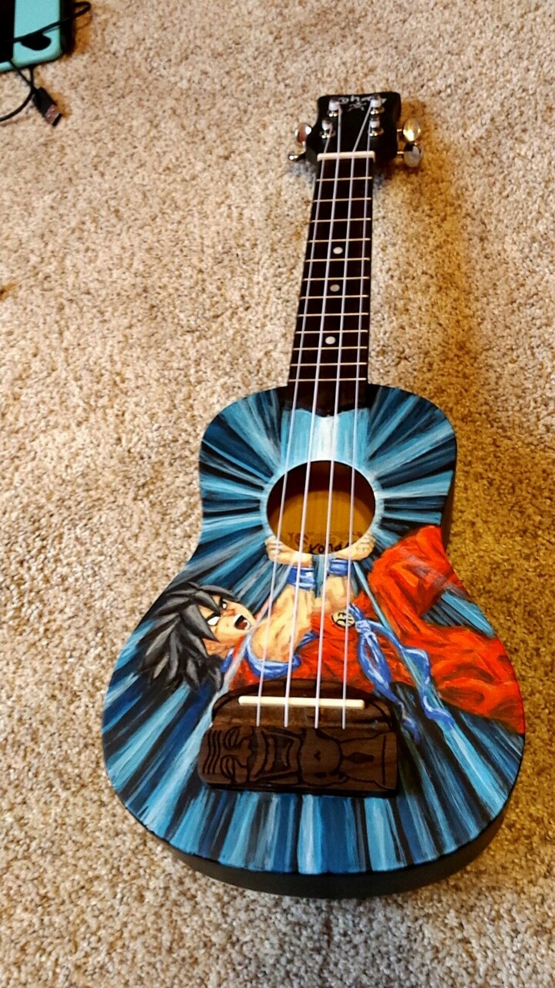 Custom Hand Painted Ukulele made to order | Etsy