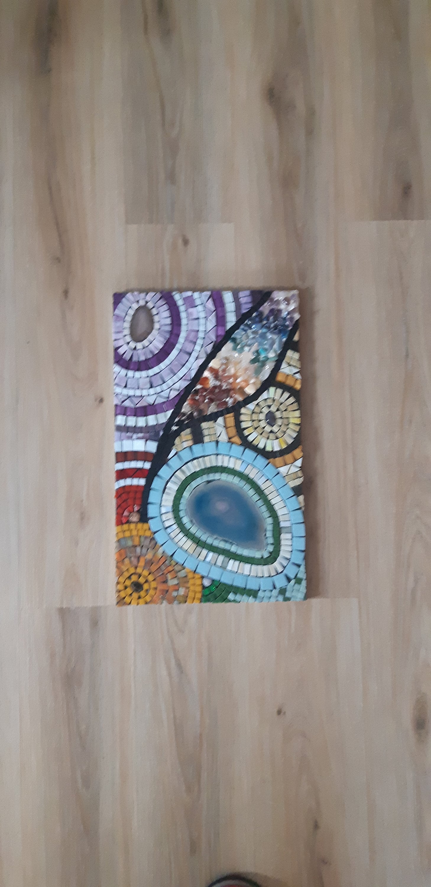 Abstract Picture Glass Mosaic Art Mosaic Wall Art Wall - Etsy