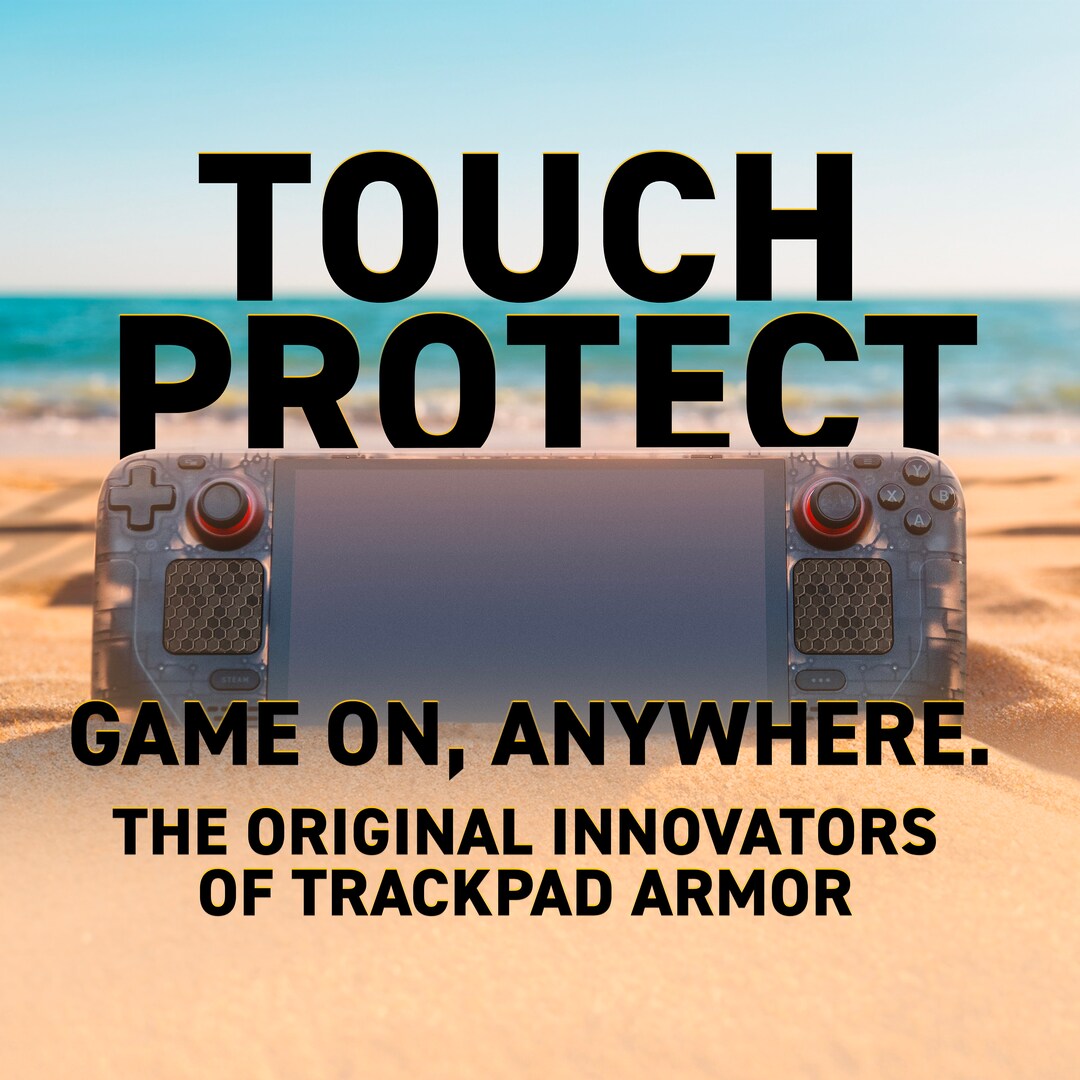 Touchprotect™ Steam Deck. OLED Compatible. A Steam Deck Skin to Change ...