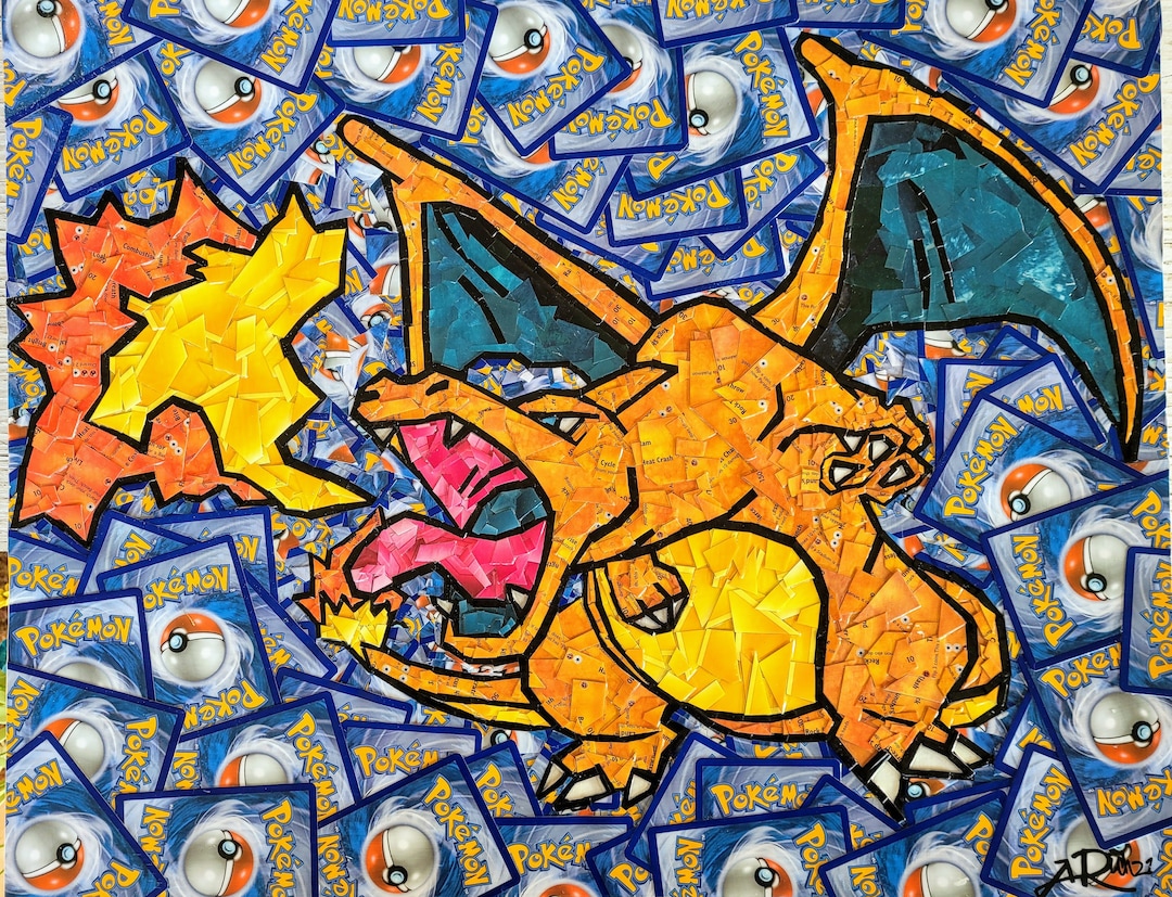 CUSTOM Pokemon Card Artwork *various Sizes* You Pick Your Pokemon! - Etsy