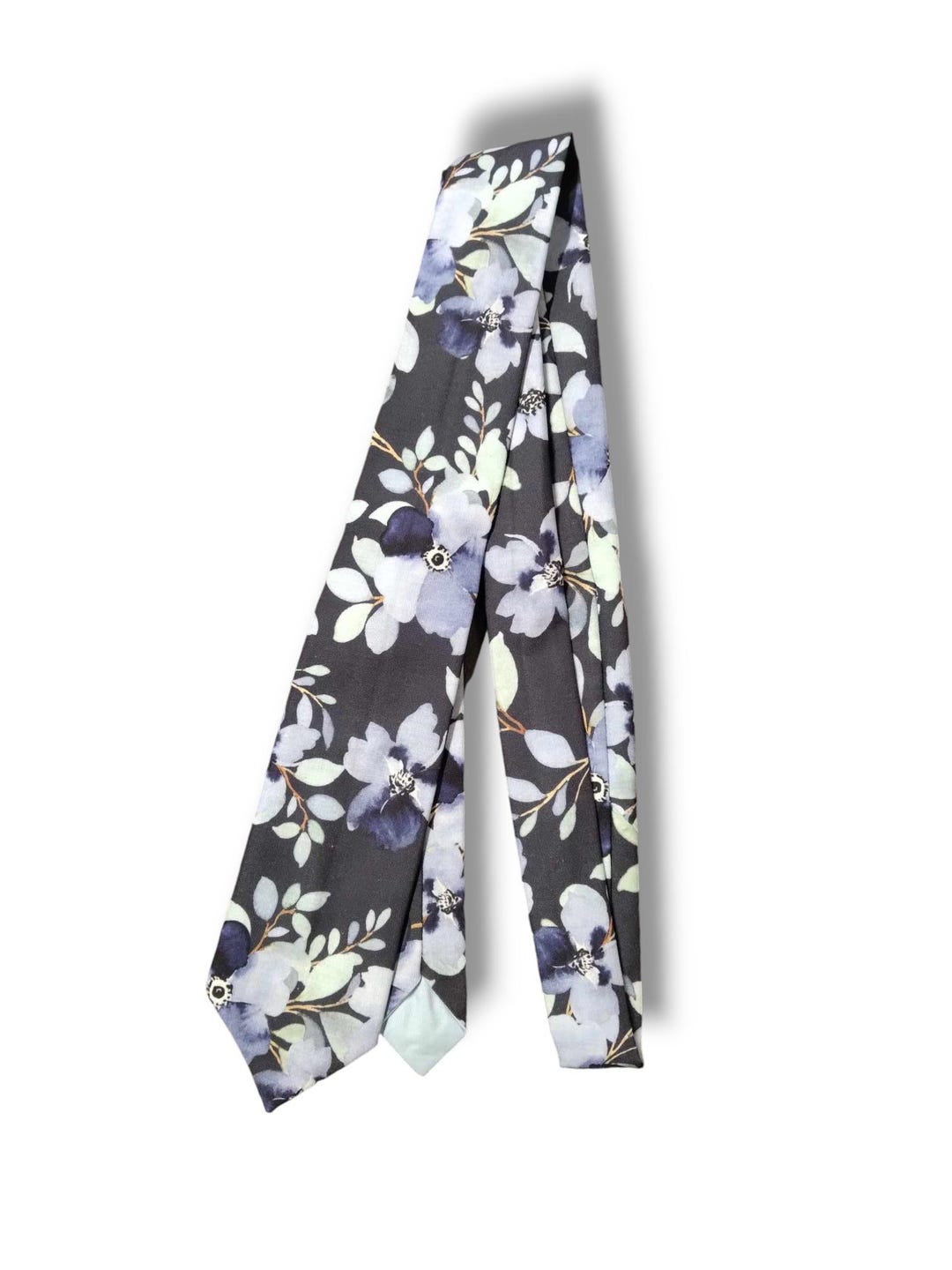 Eucalyptus Blue Green Tie, Floral Tie, Wedding Ties, Wedding Neckties ...