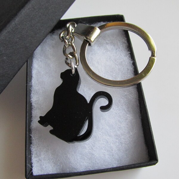 Cat Keyring - Etsy UK