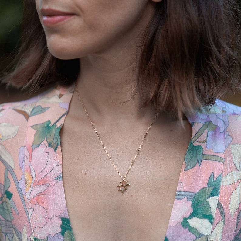 Aika 18K Gold Vermeil Coraline Necklace. | Etsy