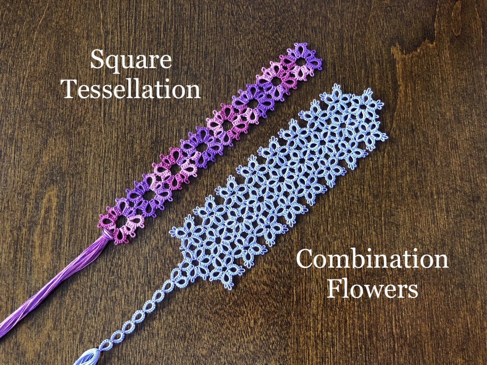 Tatting Patterns Tatted Bookmarks Instant Digital Download Etsy