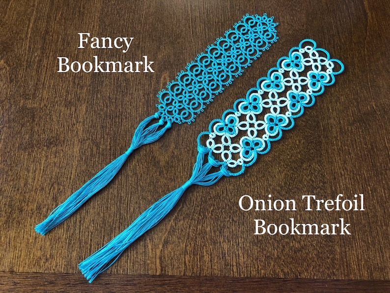 Tatting Patterns Tatted Bookmarks Instant Digital Download Etsy