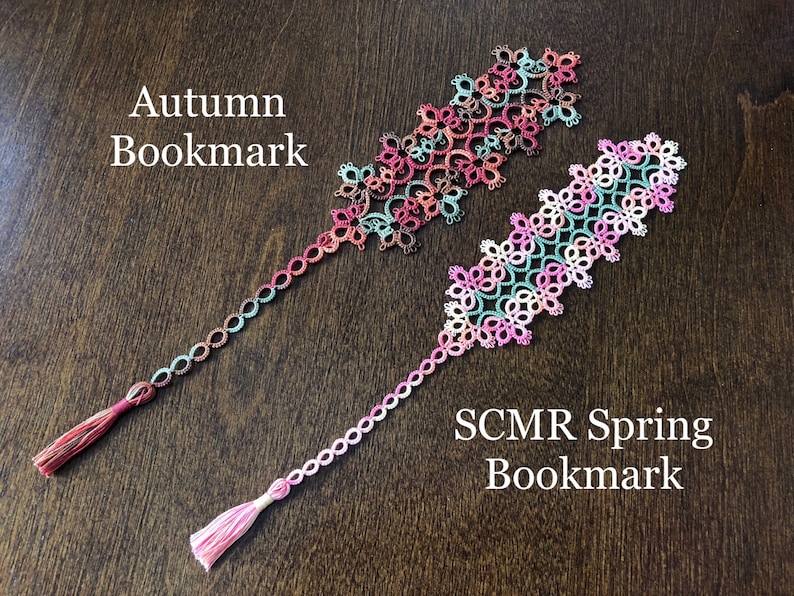 Tatting Patterns Tatted Bookmarks Instant Digital Download Etsy
