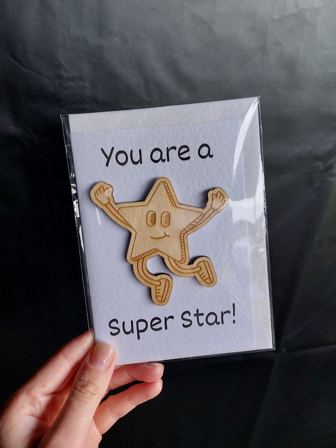 Congratulations/well Done Cards With Removable Magnet - Etsy