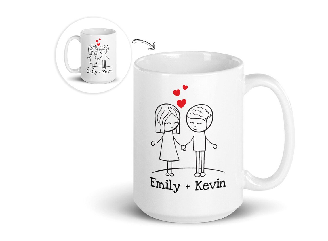 Couples Ts Mug Funny Couple Mugs Personalized Mug For Etsy