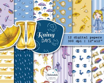 Rainy Days Digital | Etsy